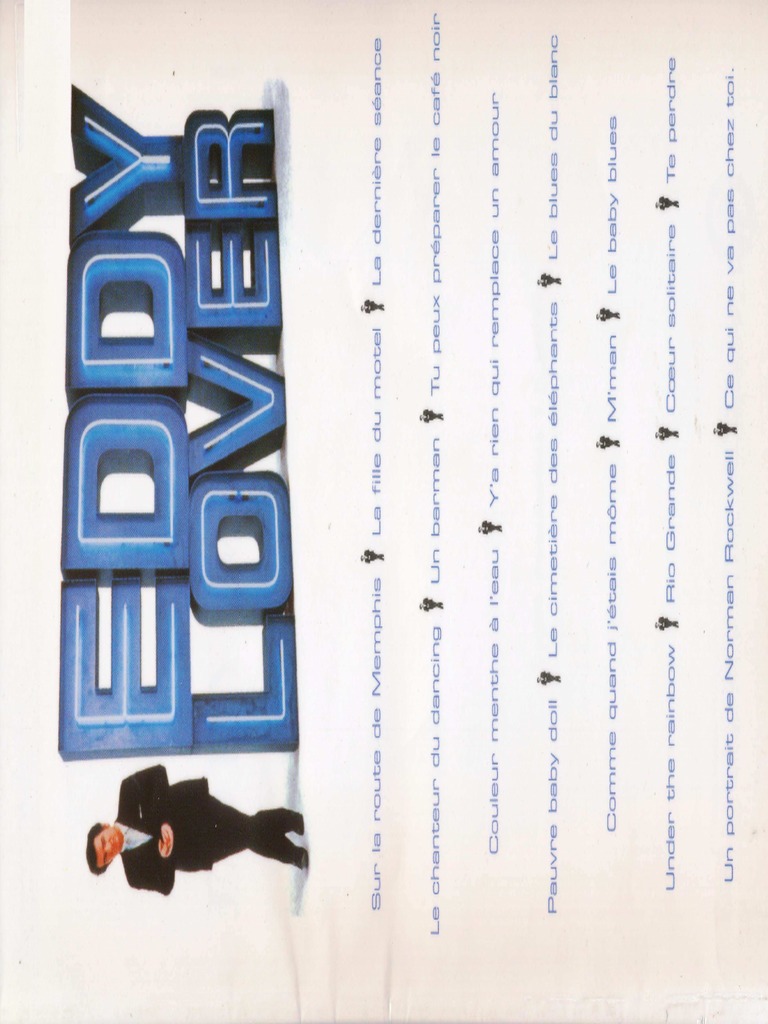 Book Eddy Mitchell-Eddy Lover | PDF