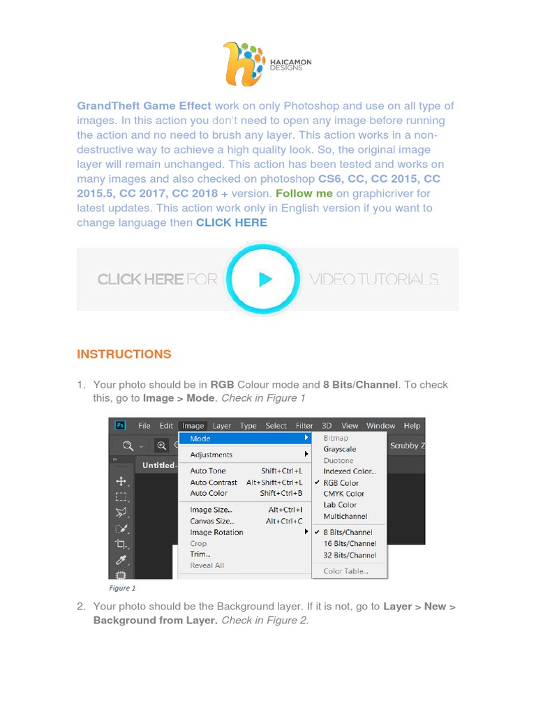 Instruction File | PDF | Adobe Photoshop | Computer Engineering