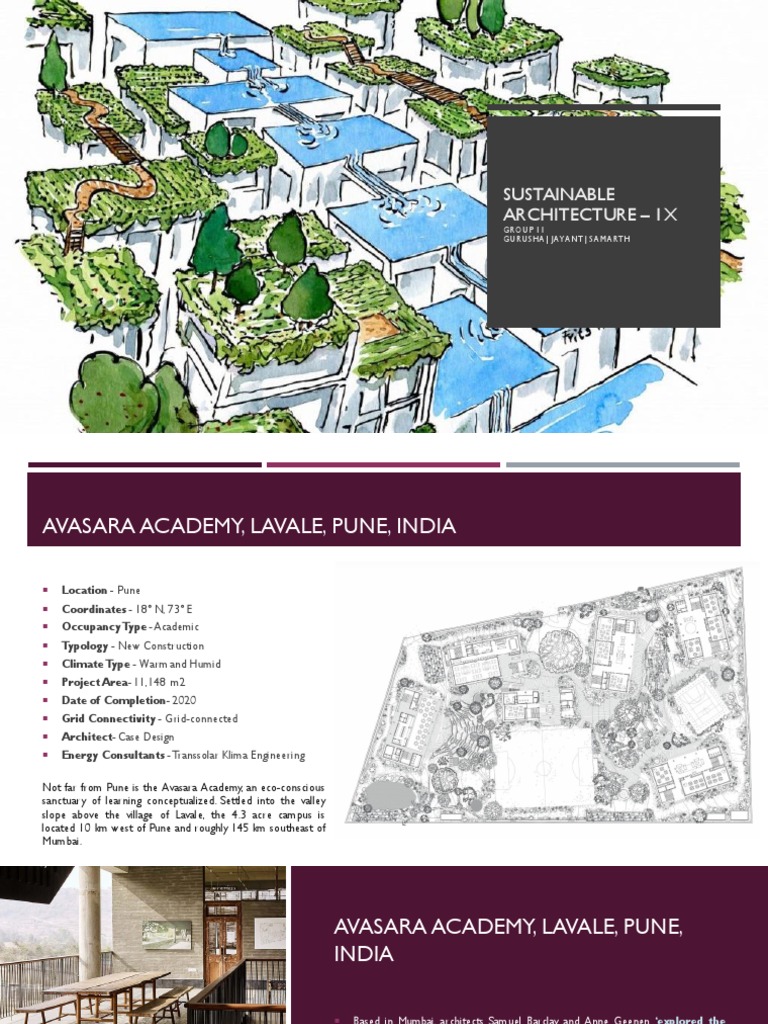Avasara Academy: Sustainable Design Insights | PDF | Technology ...