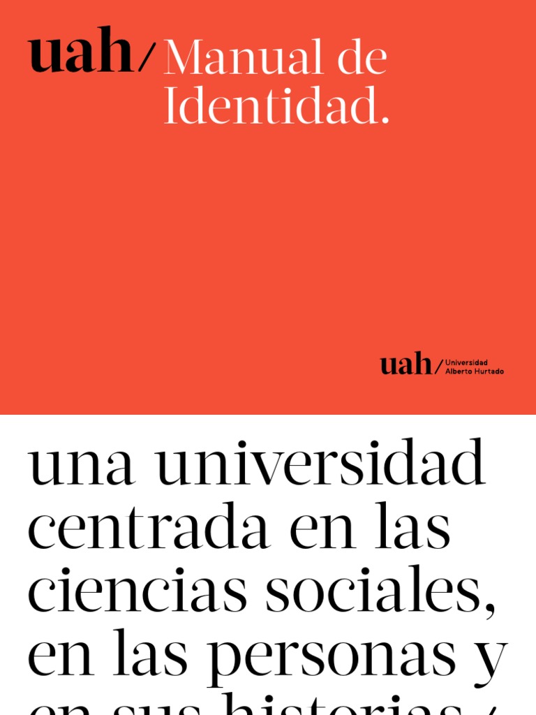 Manual Uah 2018 | PDF | Tipografía | Color