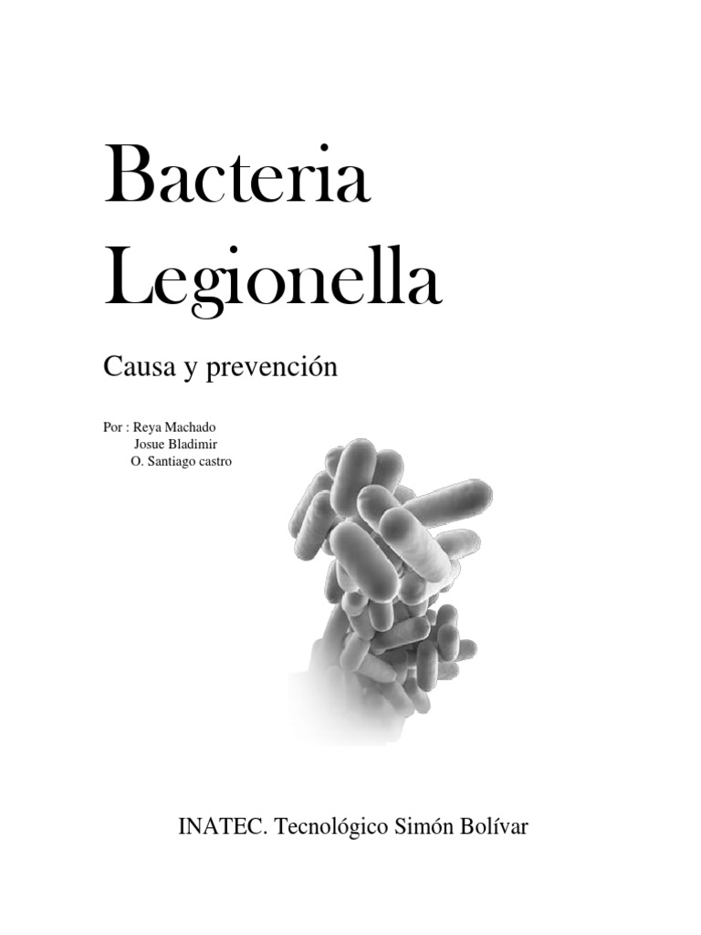Bacteria Legionella | PDF | Agua | Las bacterias
