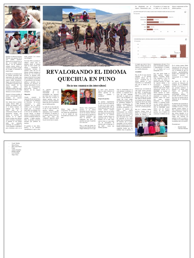 El Idioma Quechua Final | PDF | Perú | Imperio Inca