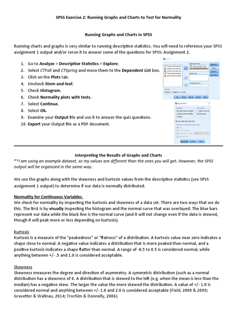 SPSS Assignment 2 Instructions | PDF