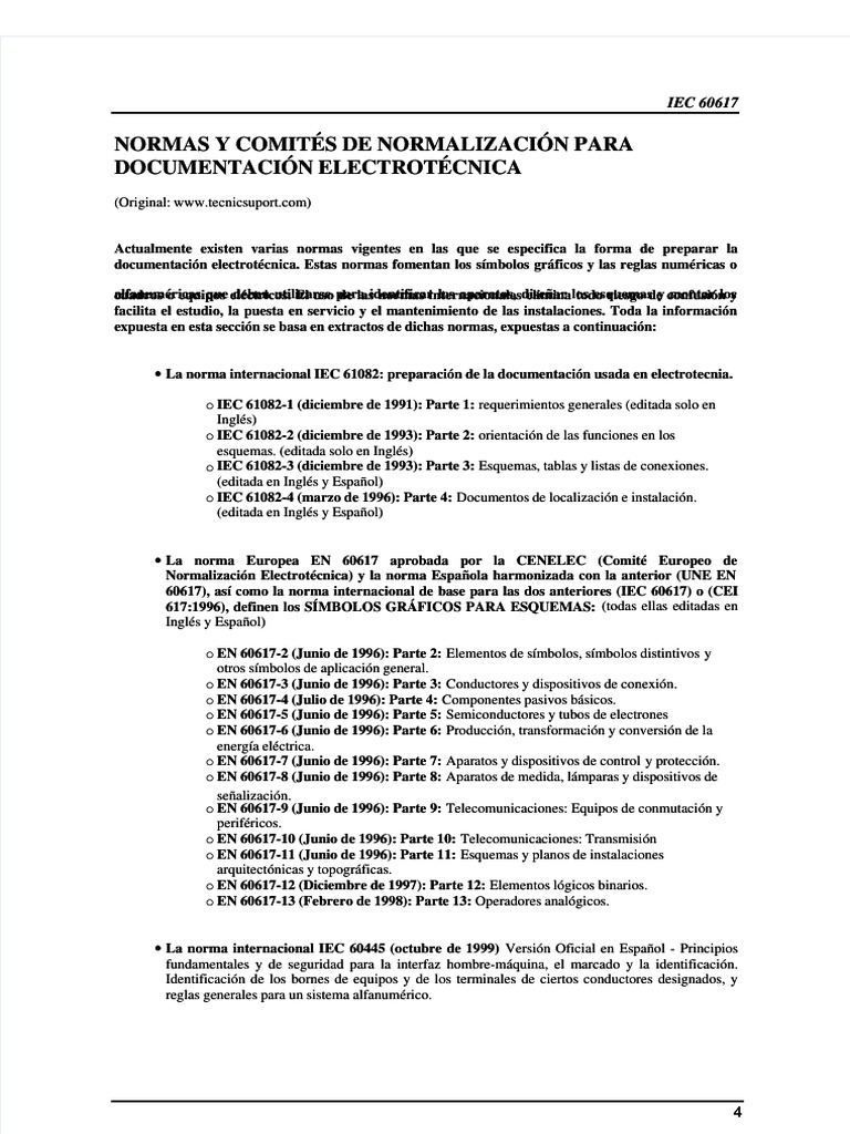 Iec 60617 | PDF | Radiación electromagnética | Comisión Electrotécnica ...