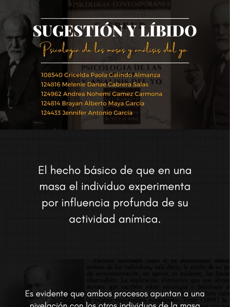 Sugestion y Libido | PDF | Amor | Libido