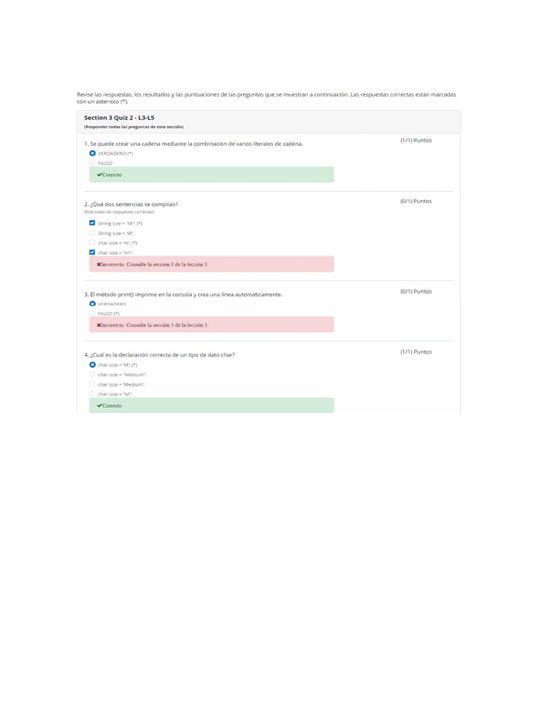 Java Evaluacion Seccion 3 Prueba2 l3-l5 | PDF