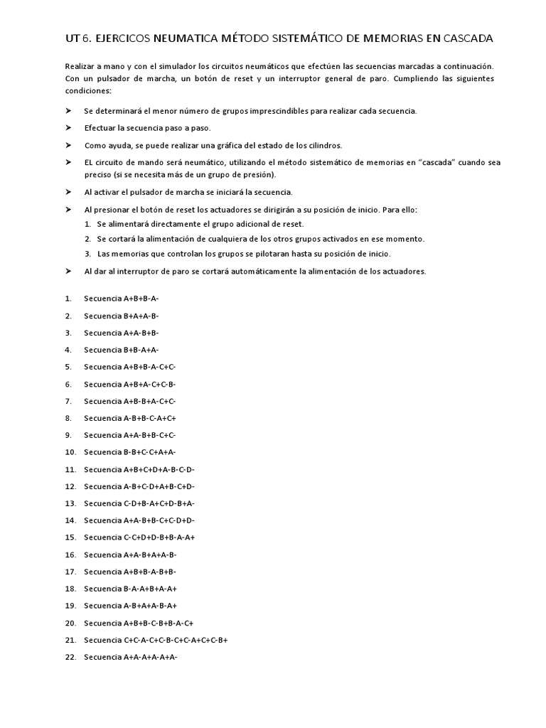 Ejercicios UT6 | PDF