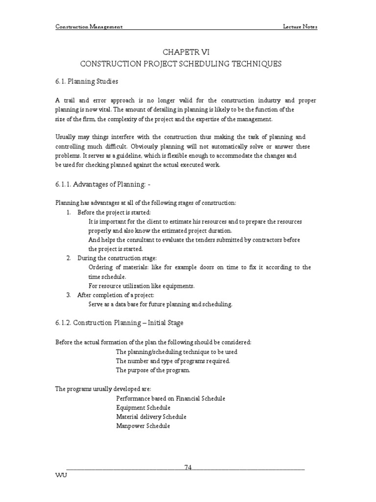 Chapter 6 - Scheduling | PDF