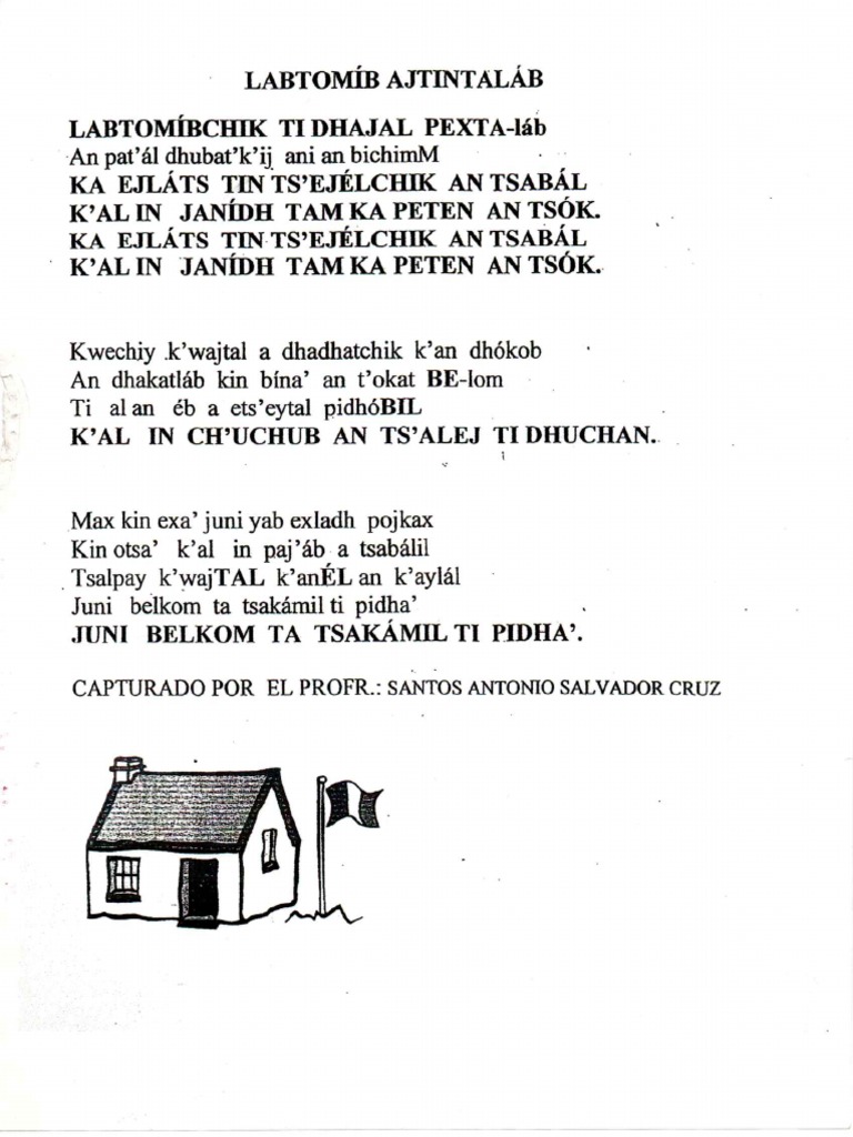 Himno Nacional Tenek. | PDF