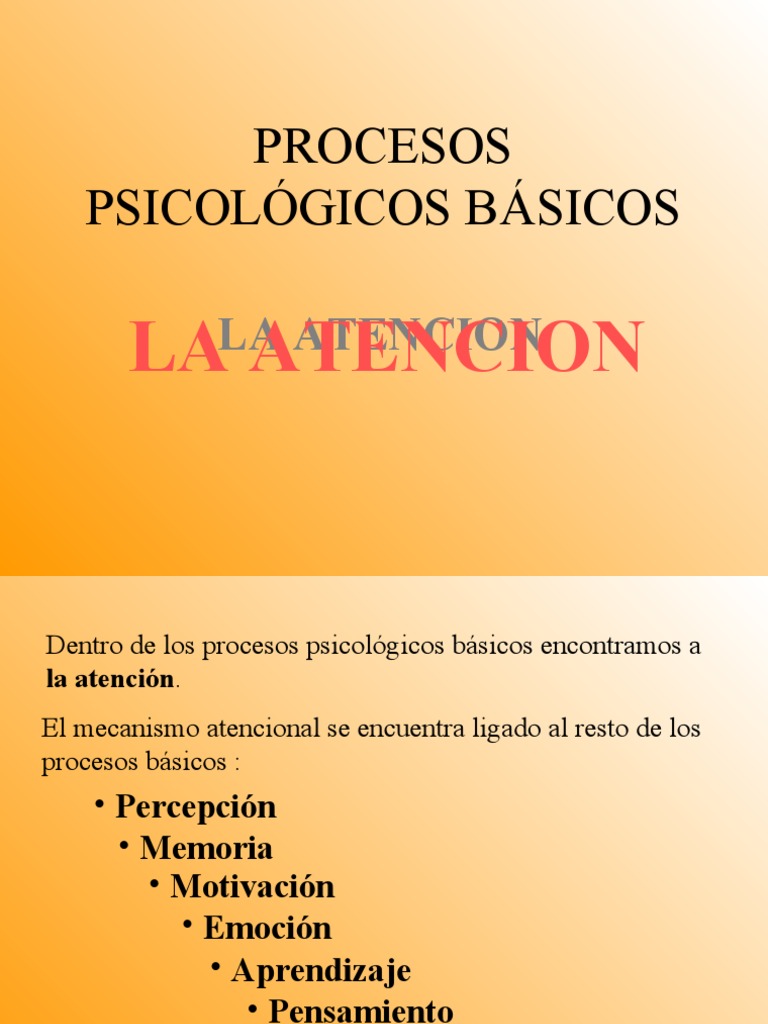Procesos Basicos y Superiores | PDF | Percepción | Las emociones