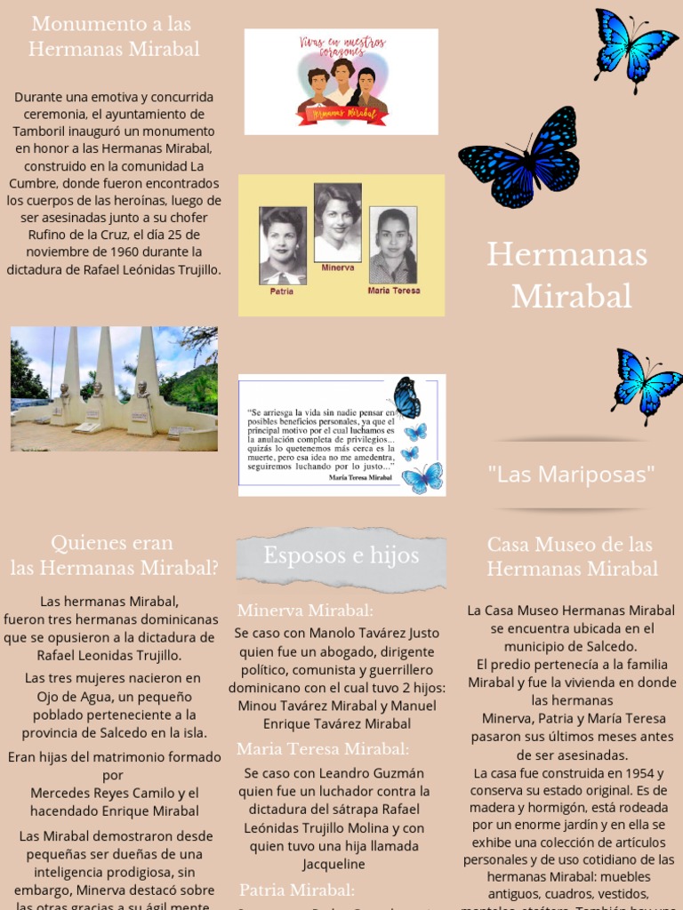 Monumento a las Hermanas Mirabal | PDF | República Dominicana