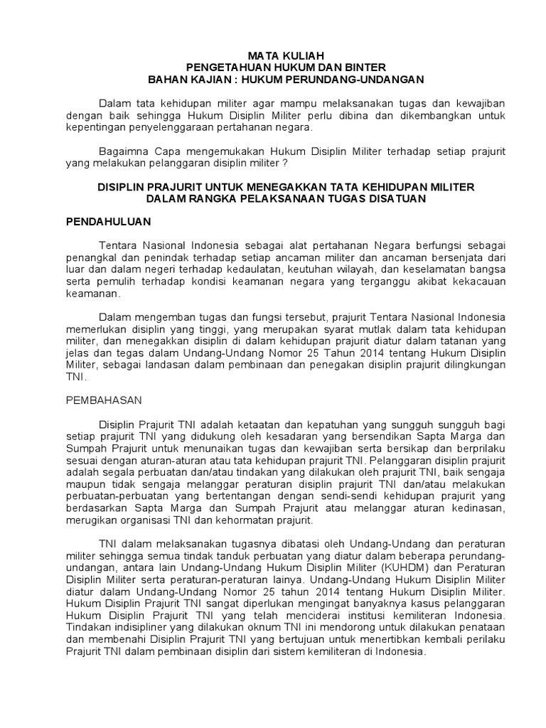 10 - Esai Hukum Dan Per UU | PDF