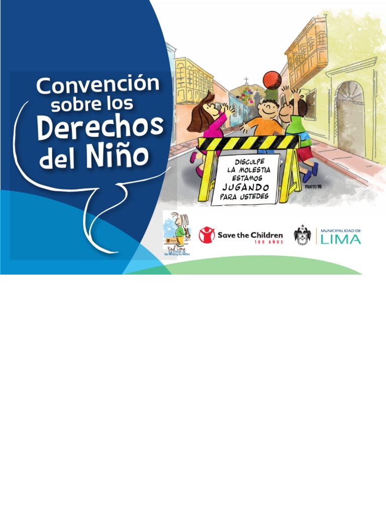 PDF Convencion | PDF | Derechos humanos | Derechos de los niños