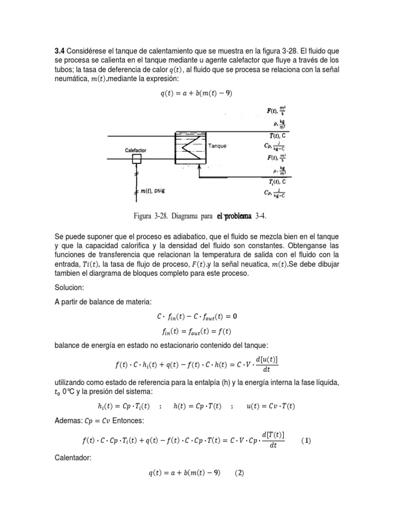 Ejercicio Resueltos de Control de Procesos Del Libro Smidh | PDF ...