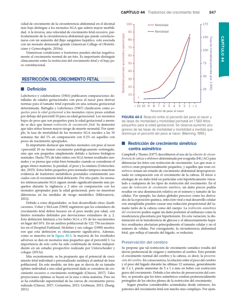 Williams Obstetricia, 25 Ed. Capítulo 44 (847-856) | PDF | El embarazo | Placenta