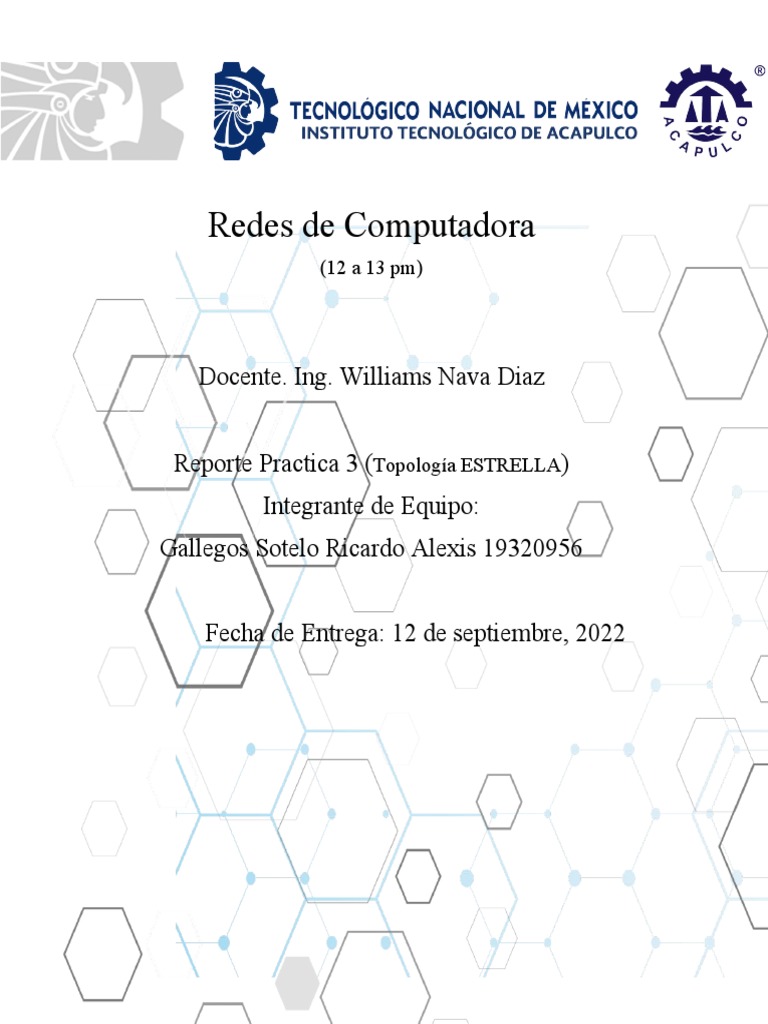 Practica Estrella Cisco | PDF | Red de computadoras | Topología de la red