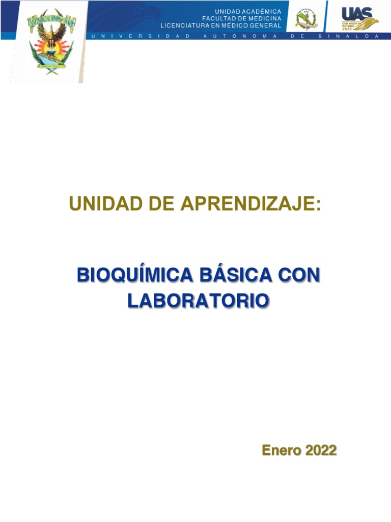 Bioquímica Básica Con Laboratorio | PDF | Metabolismo | Enzima