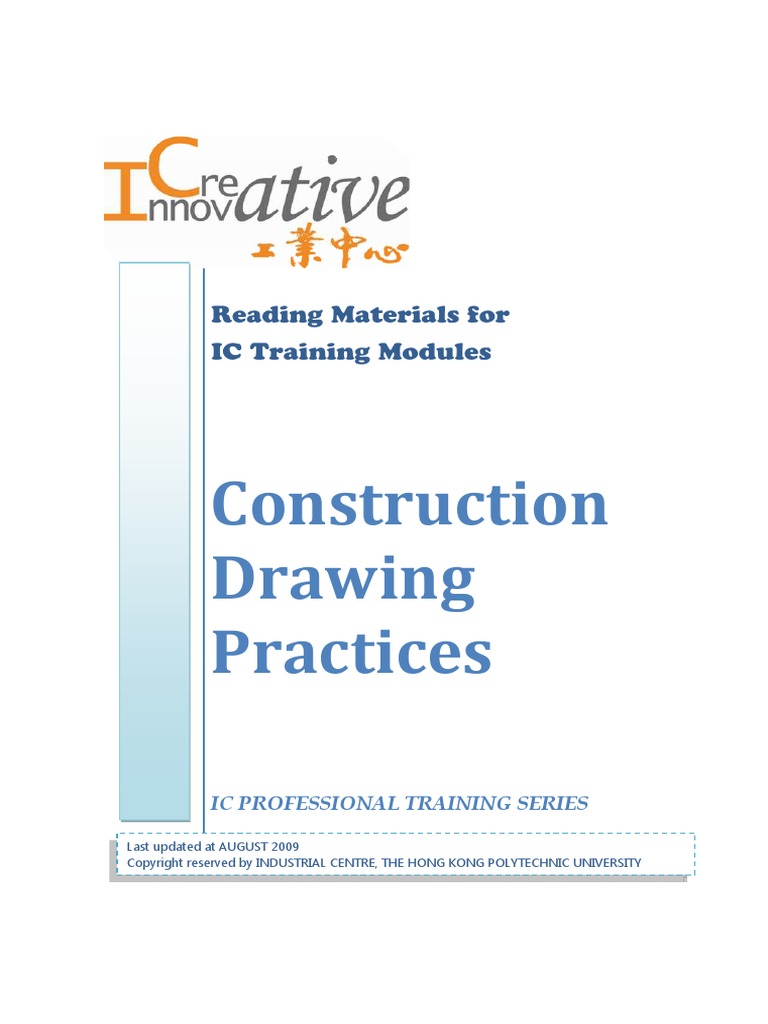 Construction Drawing Practices | PDF | Perspective (Graphical) | Stairs