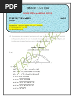 Pure Maths 6042 Nov 2024 Paper1 | PDF | Equations | Mathematical Analysis