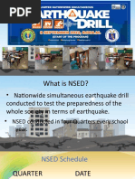 NSED 2025 2nd Quarter Schedule | PDF | Emergency Management | Public Safety