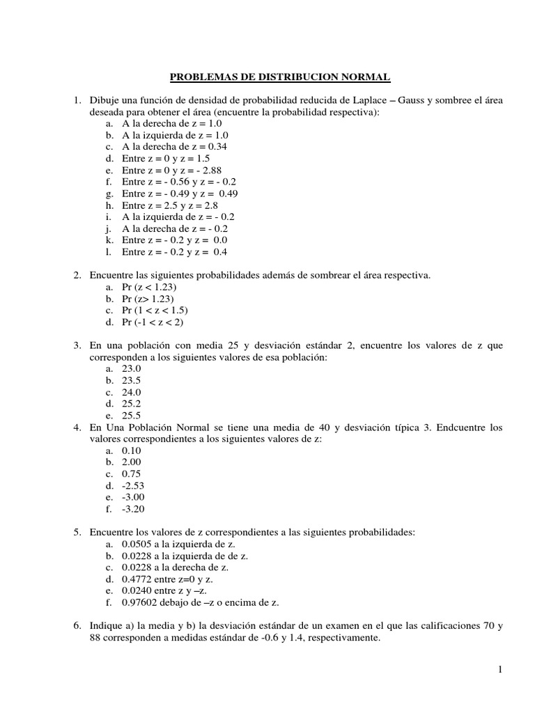 Tarea - Distribucion Normal | PDF | Teoría de probabilidad | Análisis estadístico
