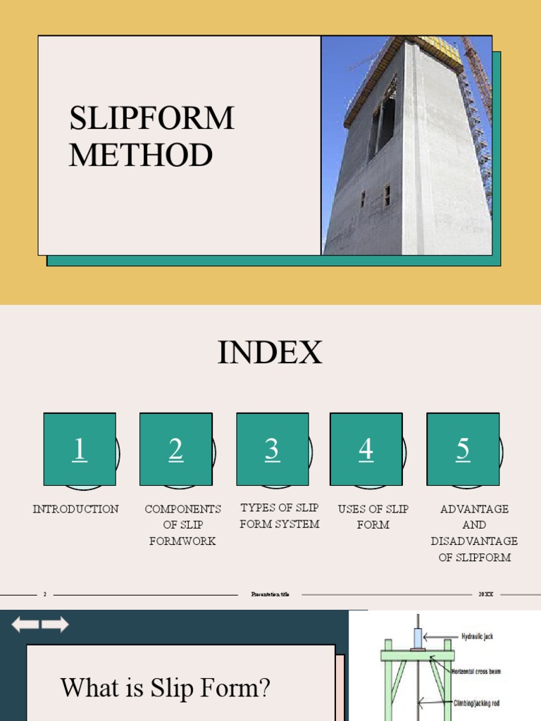 Slipform Method | PDF | Home & Garden | Computers