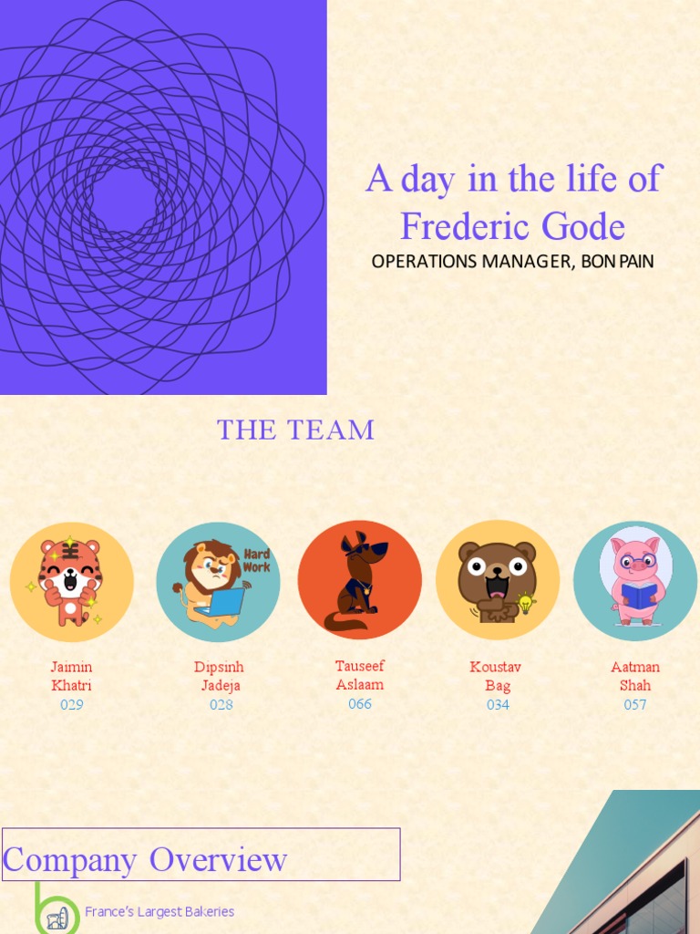 028,029,034,057,066 - A Day in Life of Frederic Gode | PDF | Human Resources | Automation