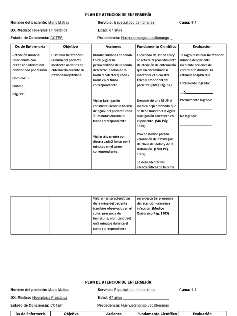 Plan de Atencion de Enfermería (Pae) | PDF | Diabetes | Hipertensión