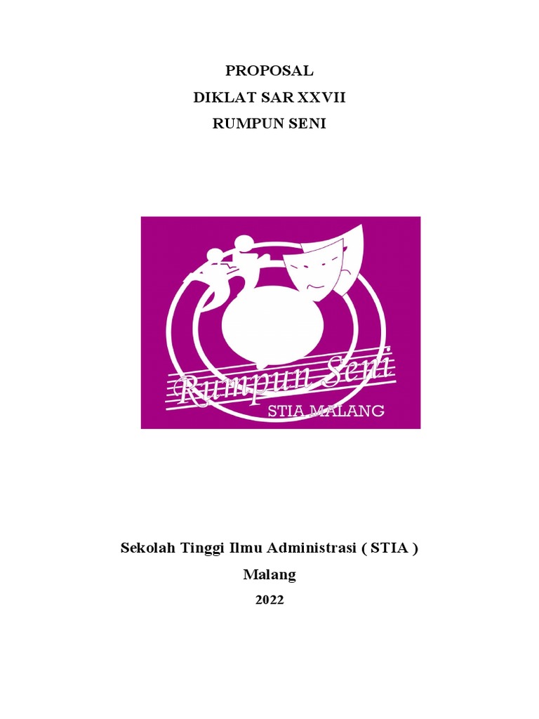 Proposal Diklat Sar Xxvii | PDF