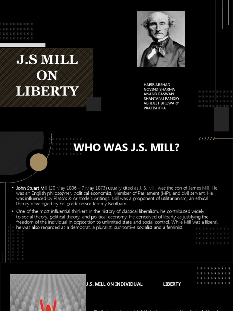 J.S Mill On Liberty | PDF