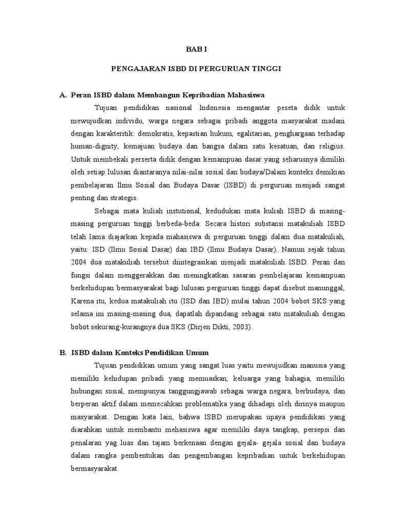 Materi Isbd | PDF | Ilmu Sosial