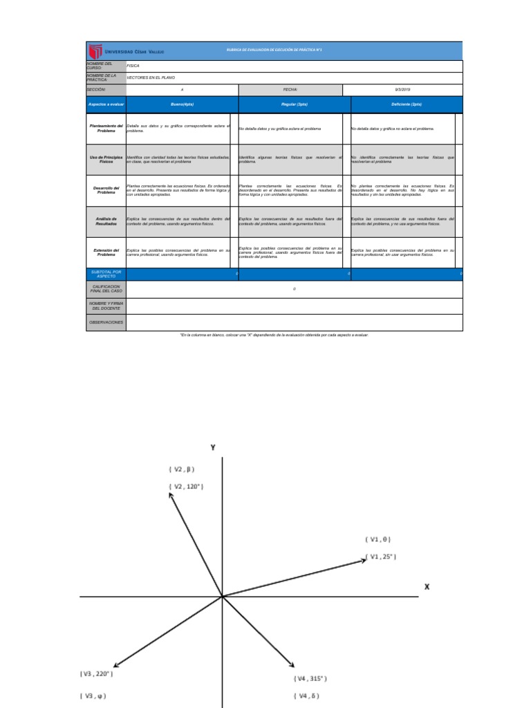 SA01. RUB Help Vecores (2021-1) | PDF | Matemáticas | Objetos matemáticos