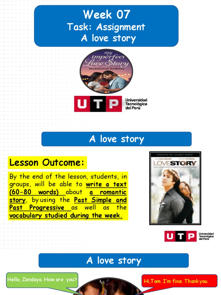 Group Assignment: Write a Love Story | PDF
