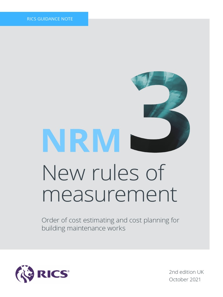 NRM 3 October 2021 | PDF | Discounted Cash Flow | Discounting