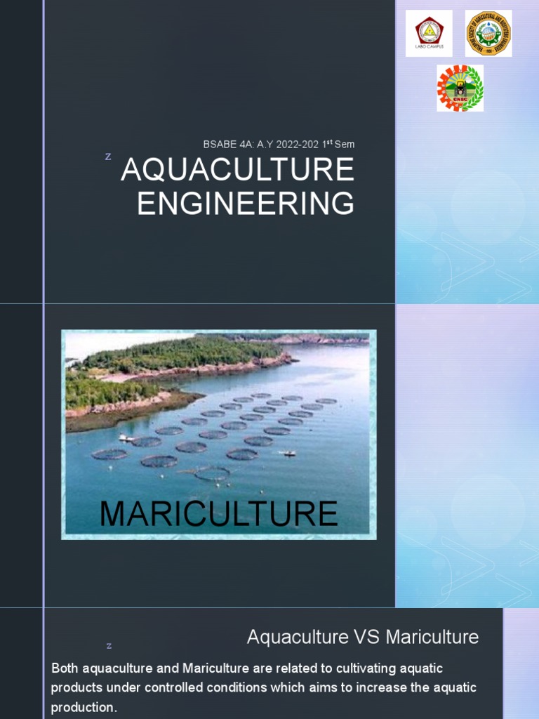 Mariculture | PDF | Aquaculture | Ecology