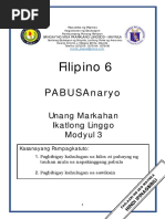 Q3 Filipino 6 - Module 2 | PDF