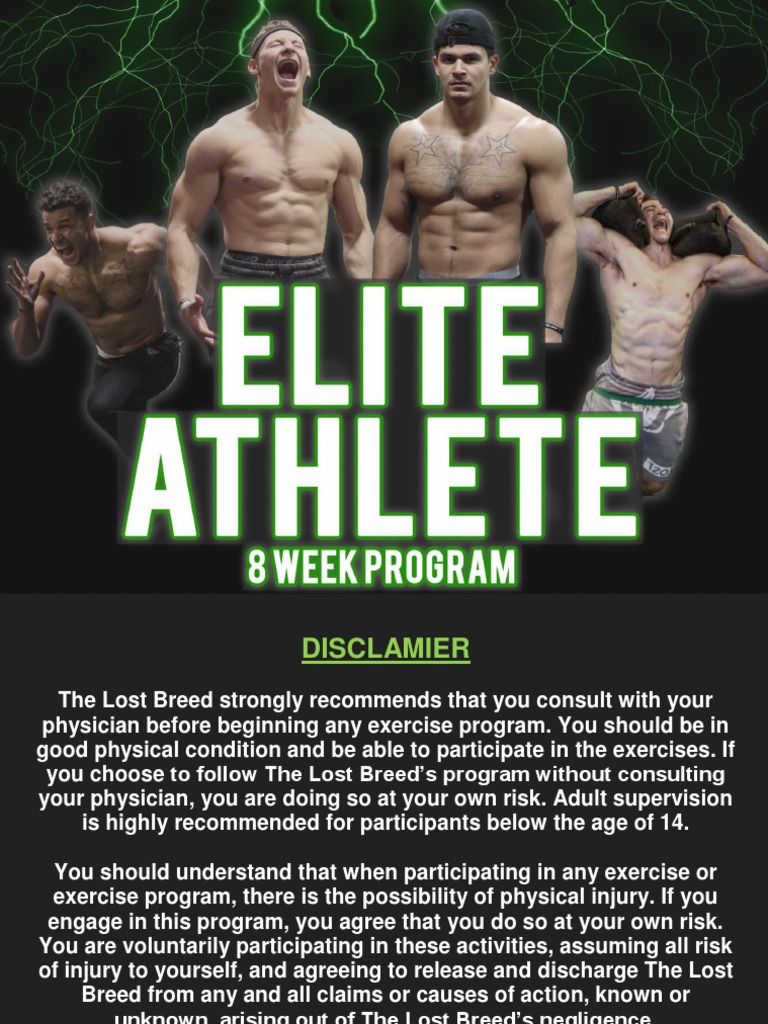 Elite Athlete Program | PDF