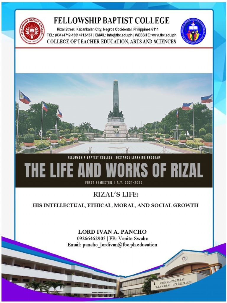 RIZAL MODULE 4-Midterm | PDF