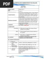 Lesson Plan-Functions and Relations | PDF | Function (Mathematics ...