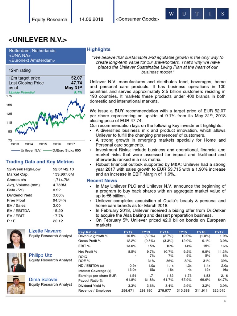 Unilever | PDF | Unilever | Brand