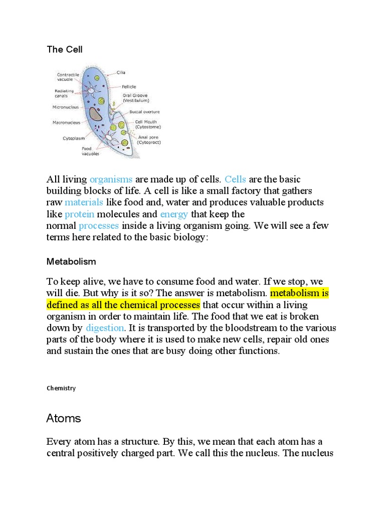 Biology | PDF | Cell (Biology) | Organisms