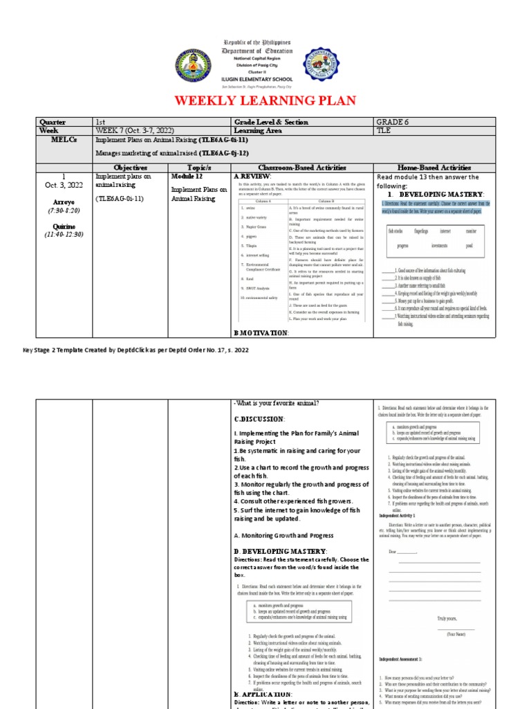 Wlp Tle Afa Week 7 10 3 22 Pdf Multiple Choice Internet
