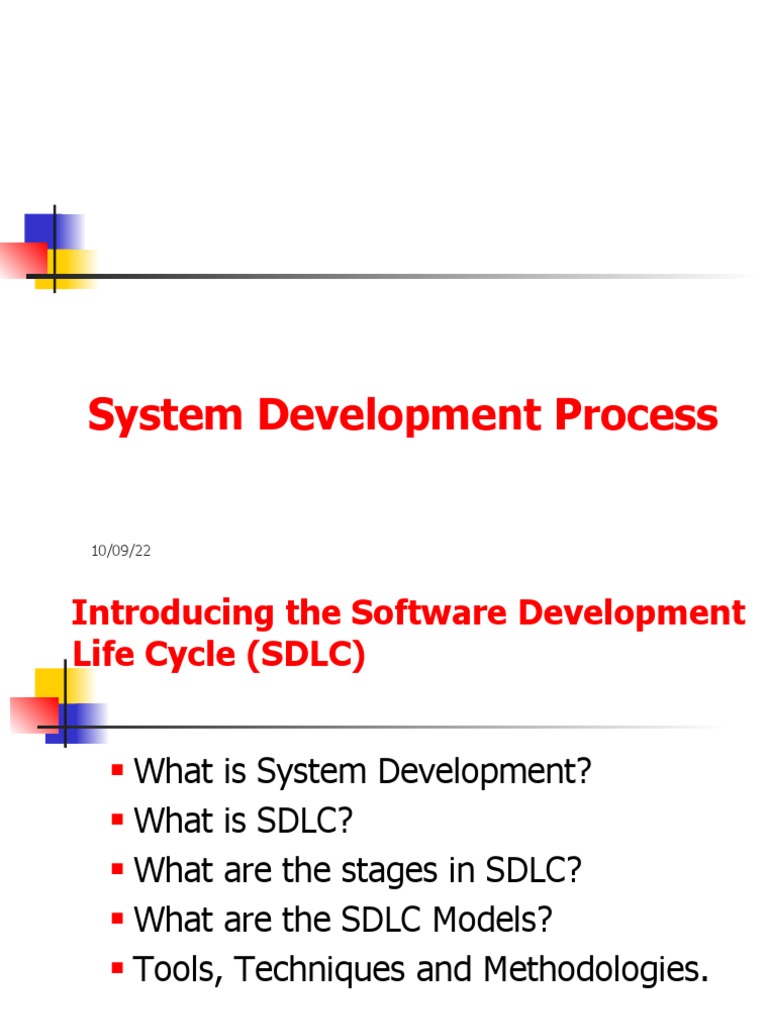 Lecture 4-System Development | PDF | Software Development Process ...