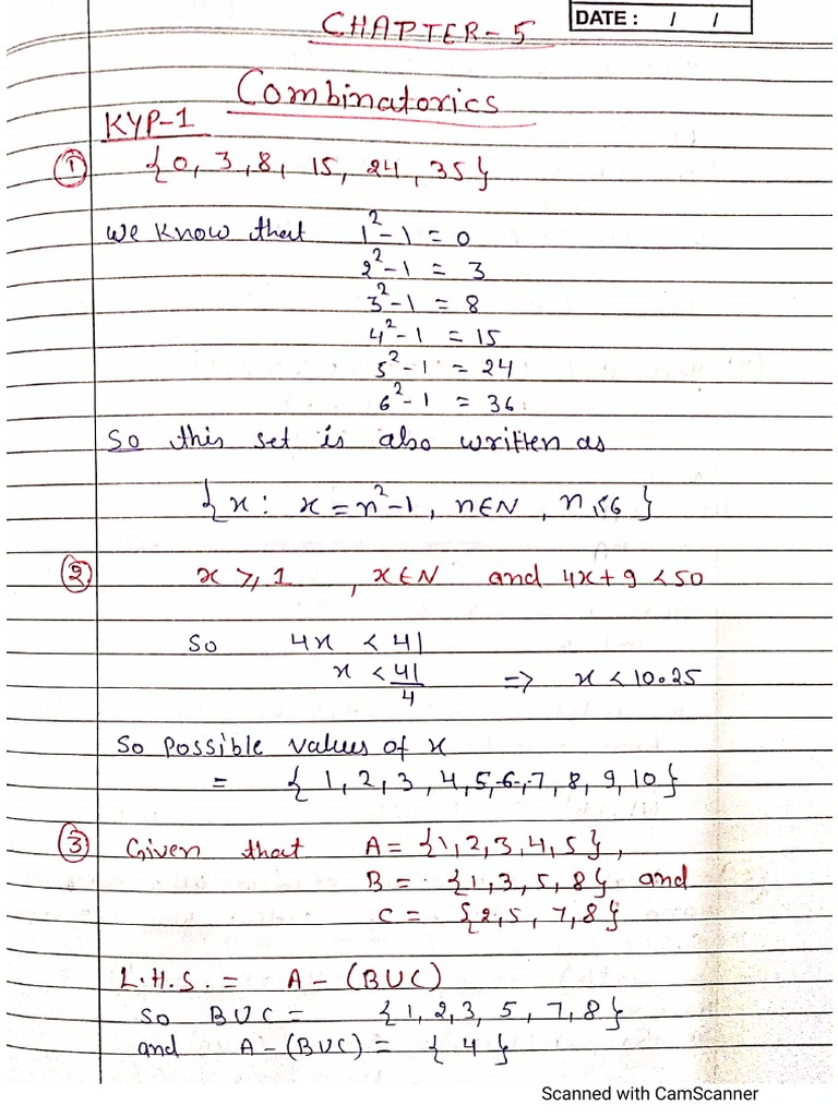 Combinatorics Full Solution Pre Rmo Book by Lalit Jain... Prashant Jain ...