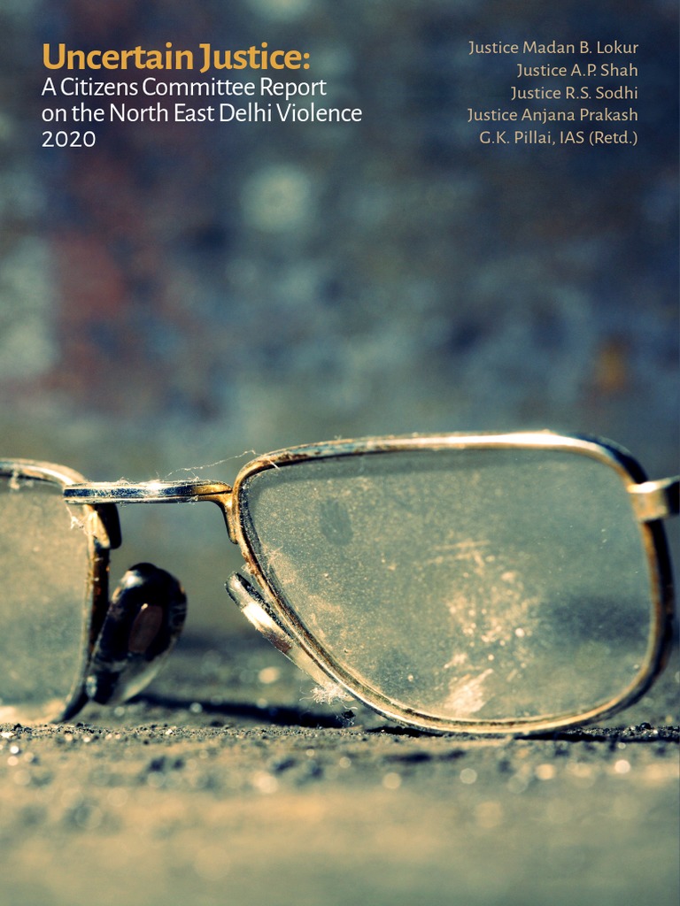 Uncertain Justice - The Report | PDF | Justice | Crime & Violence