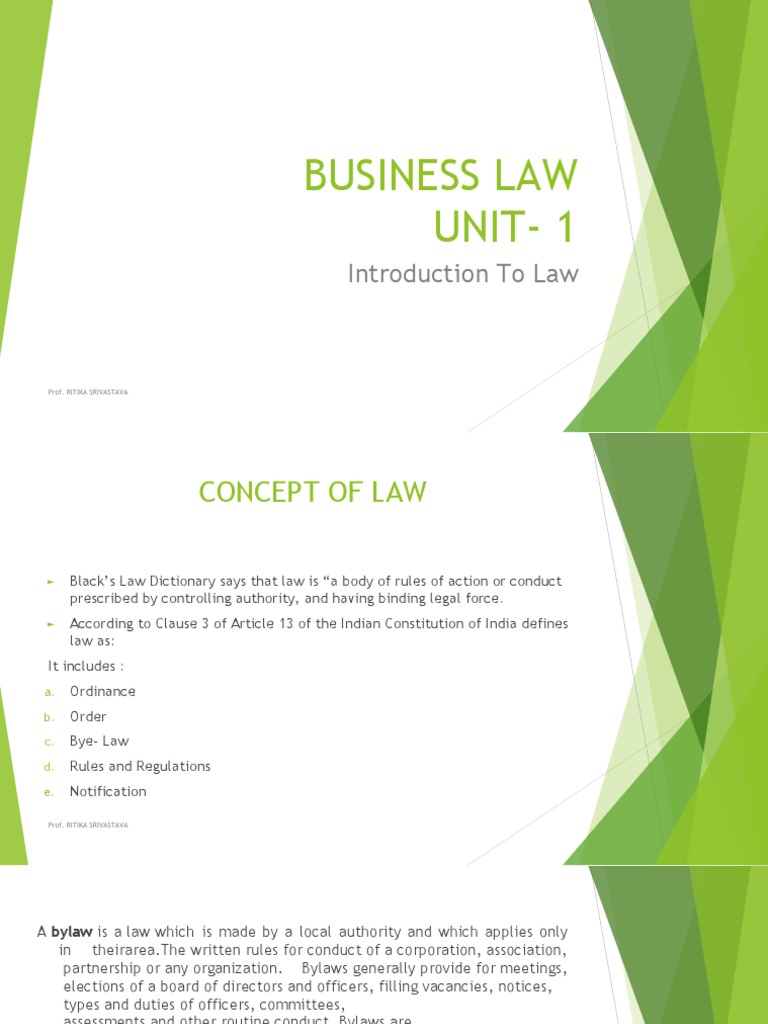 Overview of Indian Business Law Concepts | PDF | Mediation ...