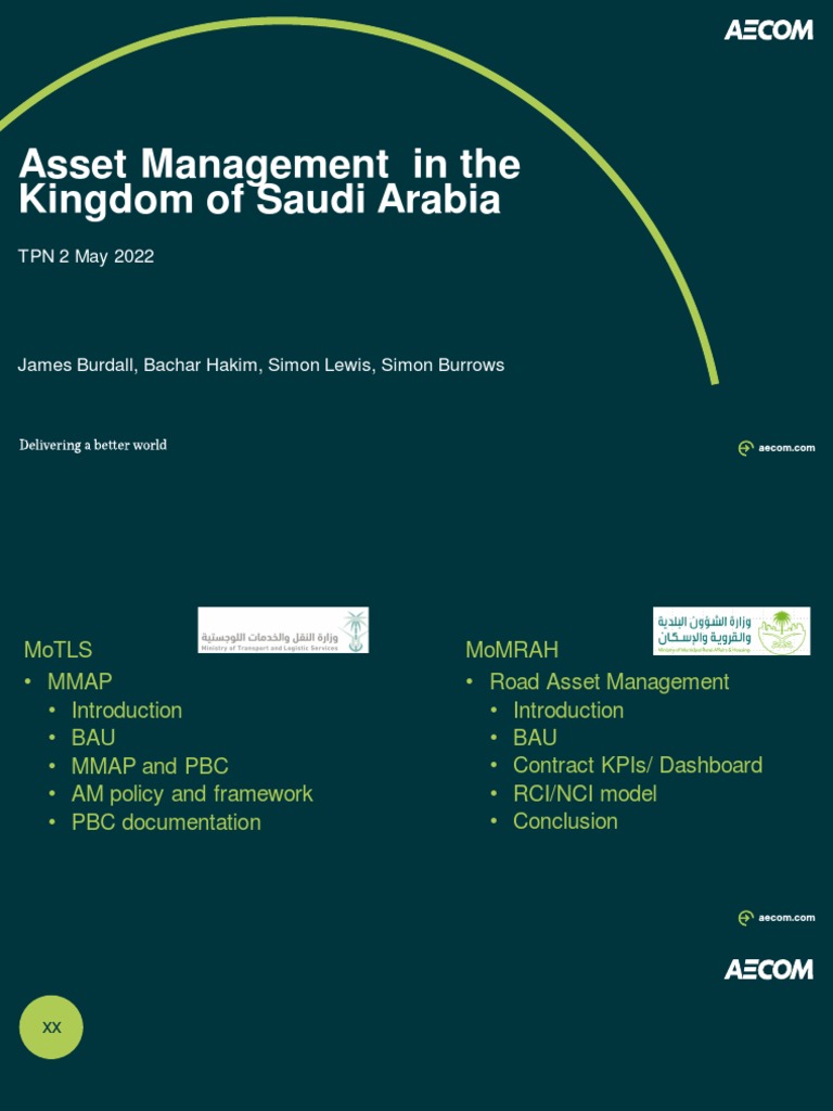 Asset Management Strategies in KSA | PDF | Saudi Arabia | Road