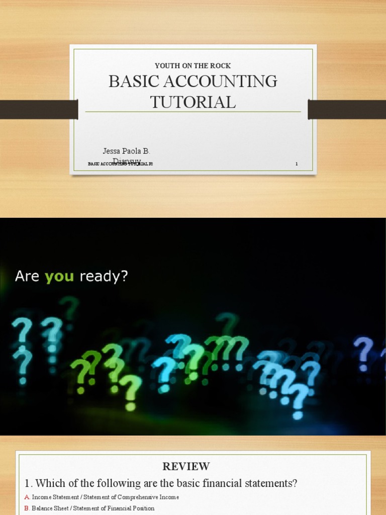 Basic-Accounting-Part 4 | PDF | Finance & Money Management | Law