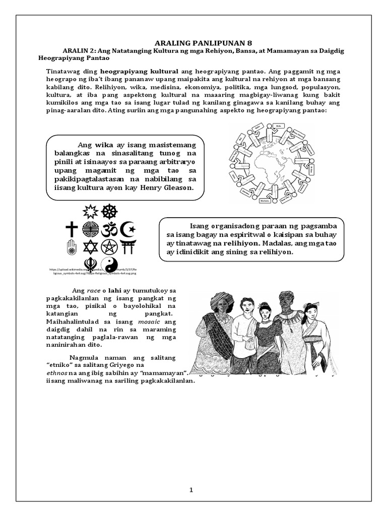 Ap 8 Quarter 1 Module 2 | PDF