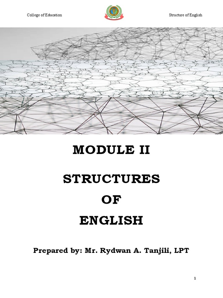Module 2 Structures of English | PDF | Ellipsis | Question